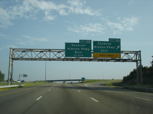 OKRoads -- Interstate 435 Kansas -- Inner Loop