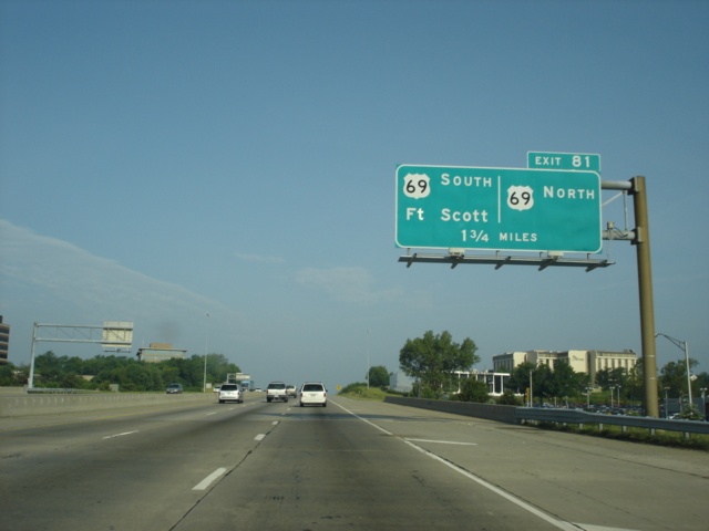 OKRoads -- Interstate 435 Kansas -- Inner Loop