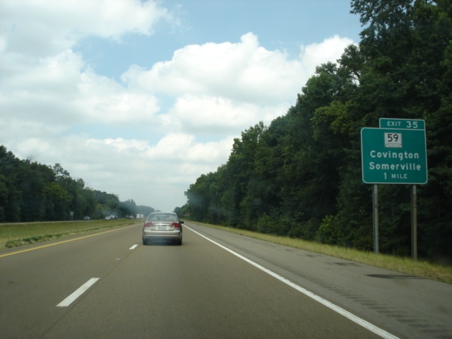 OKRoads -- Interstate 40 Tennessee -- Eastbound - Tennessee 385 to Dickson