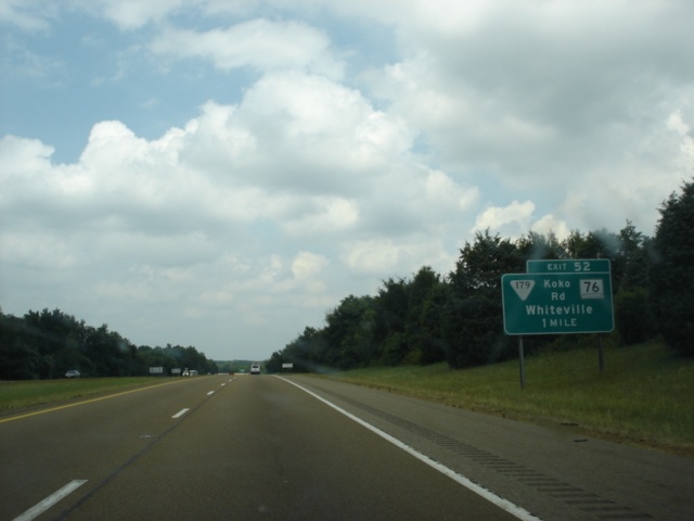 OKRoads -- Interstate 40 Tennessee -- Eastbound - Tennessee 385 to Dickson