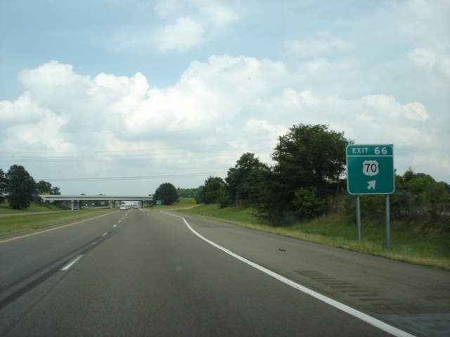 OKRoads -- Interstate 40 Tennessee -- Eastbound - Tennessee 385 to Dickson