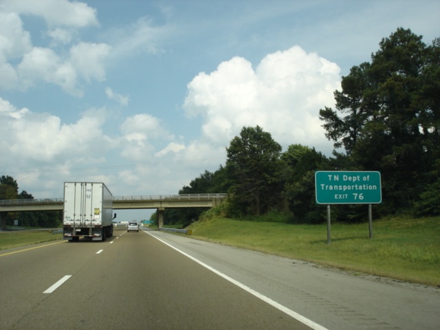 OKRoads -- Interstate 40 Tennessee -- Eastbound - Tennessee 385 to Dickson