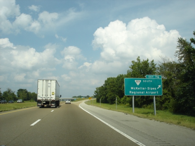 OKRoads -- Interstate 40 Tennessee -- Eastbound - Tennessee 385 to Dickson