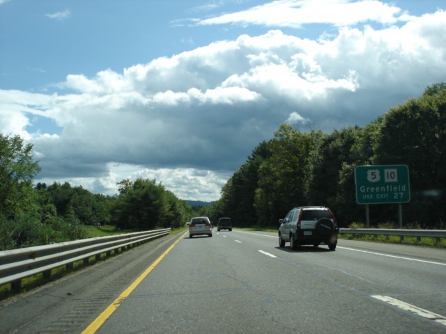 OKRoads -- Interstate 91 Massachusetts - Southbound