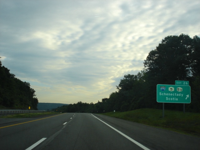 OKRoads -- Interstate 90 New York - Westbound - Interstate 87 to ...