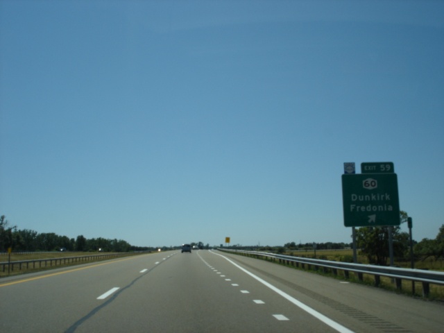 OKRoads -- Interstate 90 New York - Westbound - U.S. 219 to ...