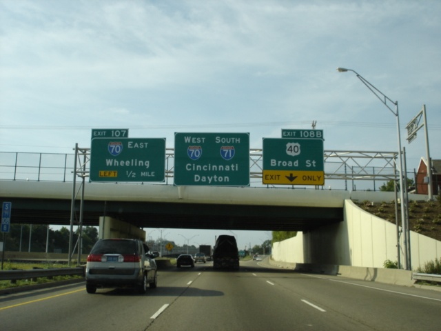 OKRoads -- Interstate 71 Ohio - Southbound - Interstate 270 to U.S. 35