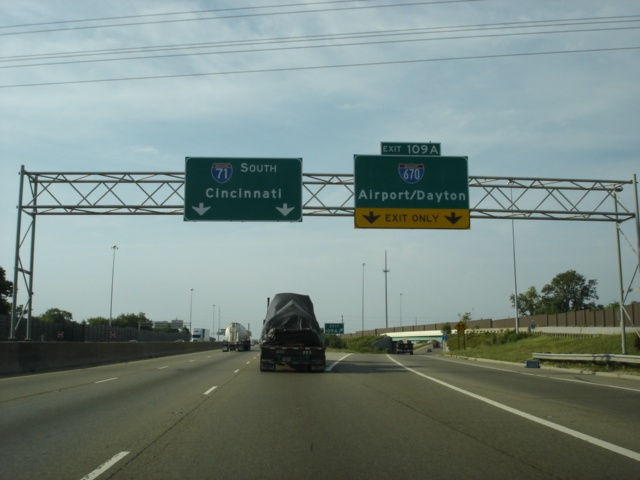 OKRoads -- Interstate 71 Ohio - Southbound - Interstate 270 to U.S. 35