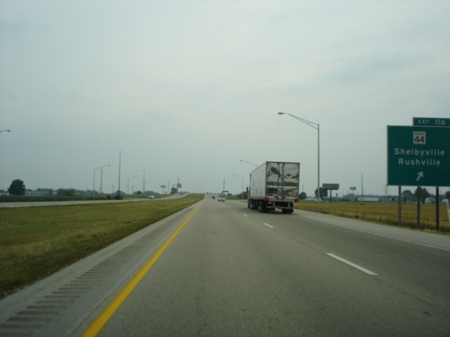 OKRoads -- Interstate 74 Indiana - Westbound - Ohio State Line to ...