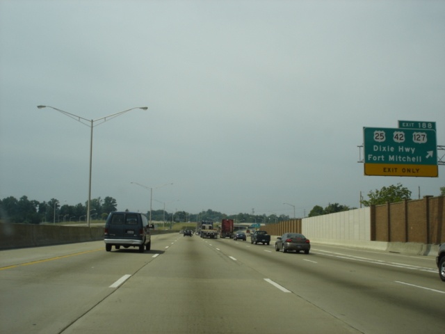 OKRoads -- Interstate 71 Kentucky - Southbound