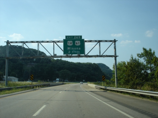 OKRoads -- Interstate 90 Minnesota - Westbound - Wisconsin State Line ...