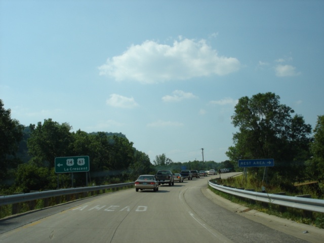 OKRoads -- Interstate 90 Minnesota - Westbound - Wisconsin State Line ...