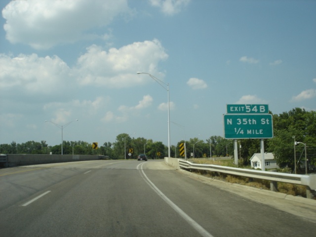 OKRoads -- Interstate 29 Iowa - Northbound