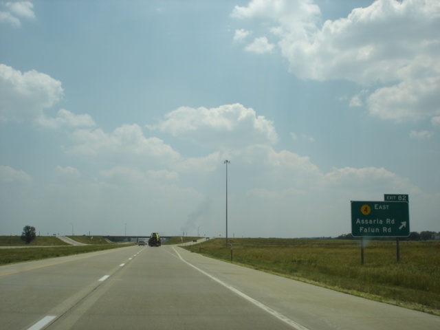 OKRoads -- Interstate 135 Kansas - Southbound - Interstate 70 to U.S ...