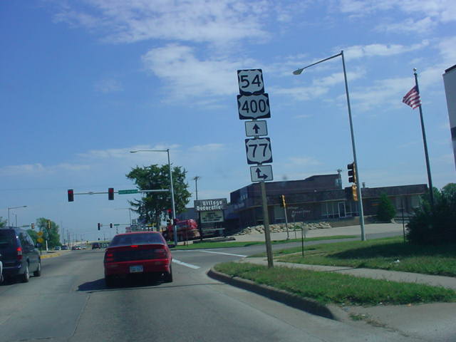 OKRoads.com -- Kansas Highway Guides -- U.S. 54